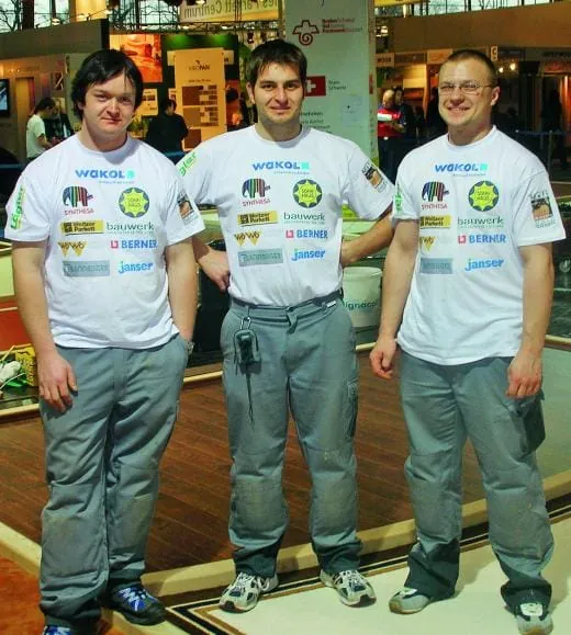 Meisterhaft in allen Disziplinen - boden wand decke