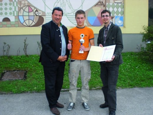 Das ist der Gewinner! - boden wand decke