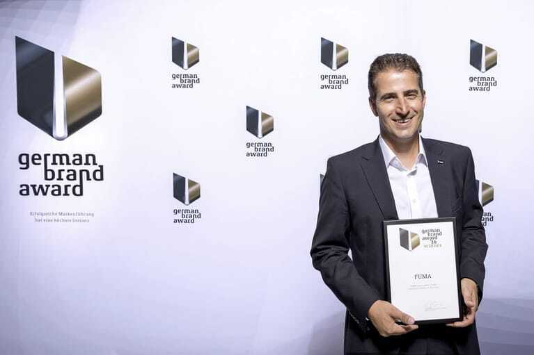 Fuma: Unternehmen erhält "German Brand Award" - boden wand decke