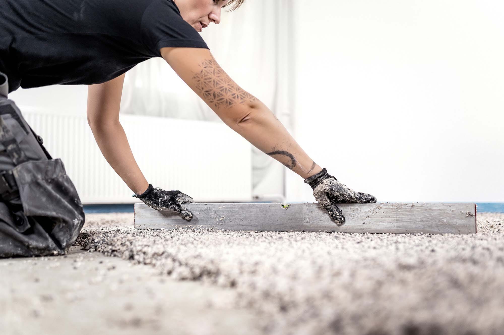 UZIN TURBOLIGHT®-SYSTEM – MACHT ESTRICH ZUM EYECATCHER - boden wand decke