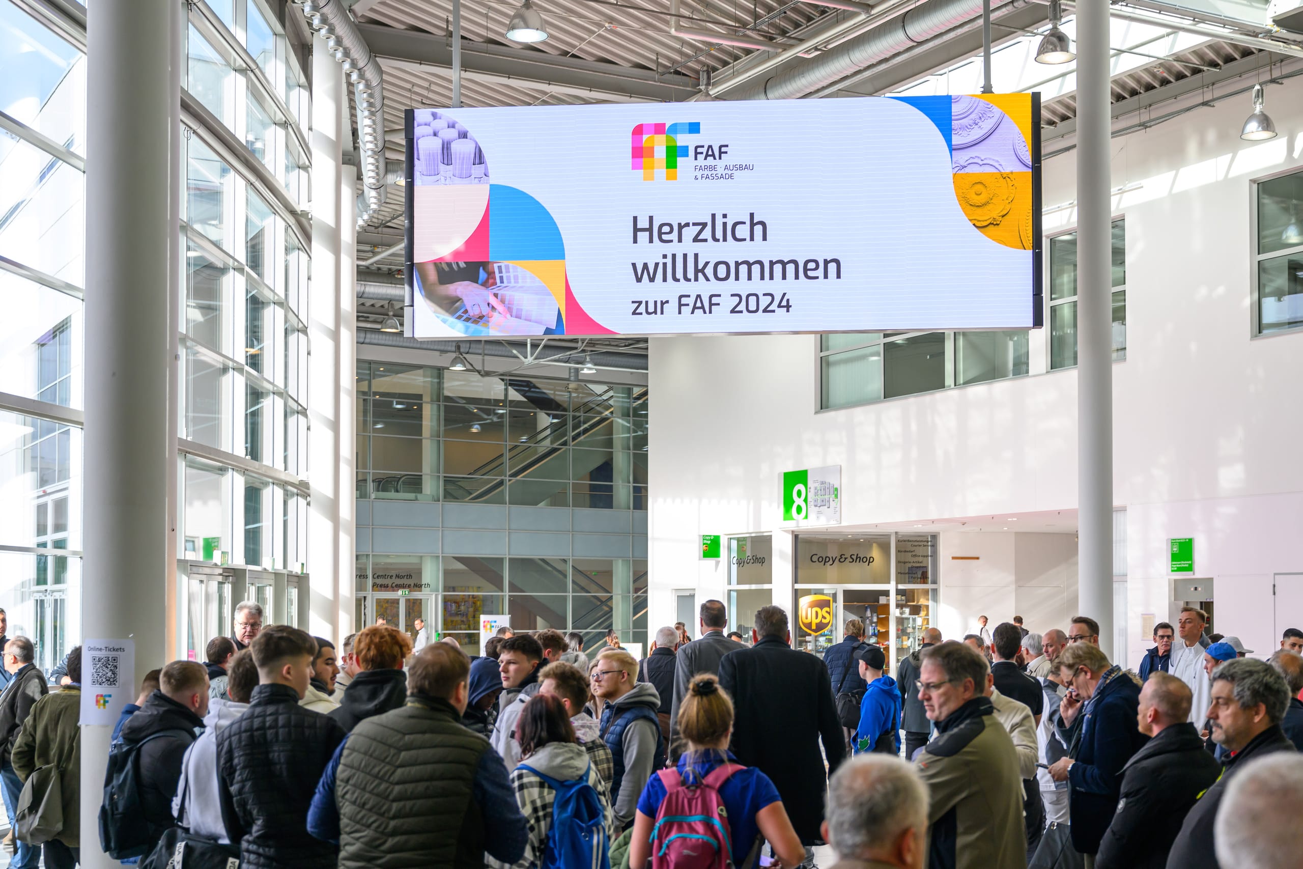 FAF 2024: Gelungenes Comeback - boden wand decke